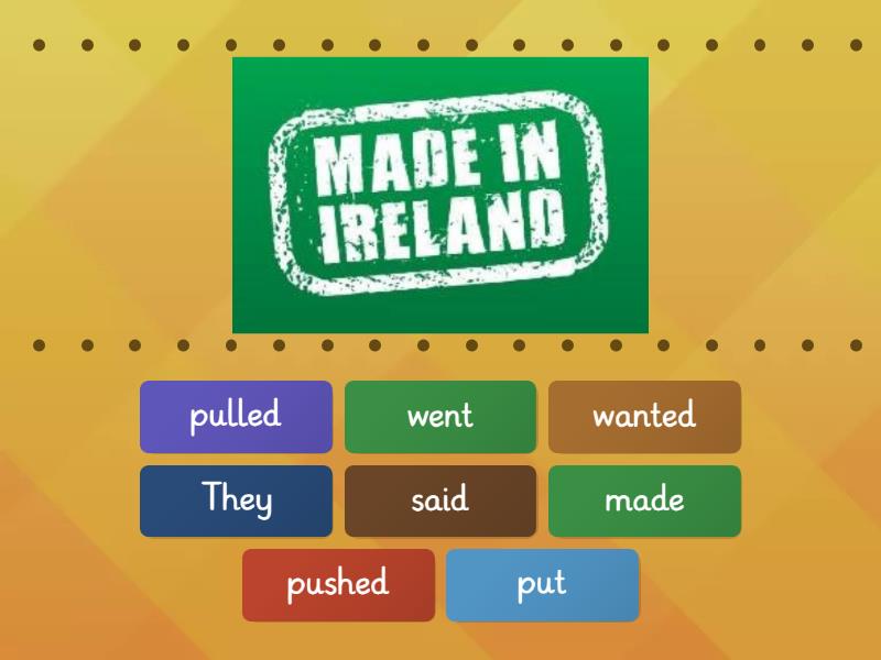 Stage 2 key words ORT - Find the match