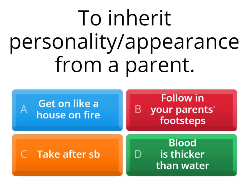 GB2 2.4 Family - Vocabulary (extension) - Quiz