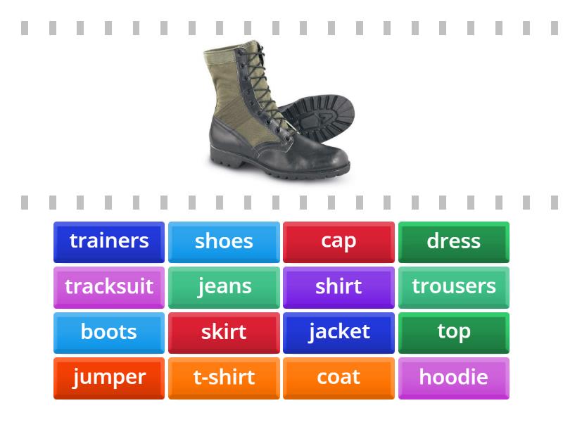 Go getter 1 clothes 2 - Find the match Go getter 1 clothes 2 - Find the match