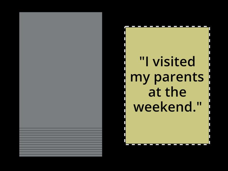 Reported speech - Speaking cards