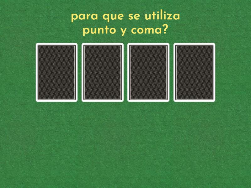 Actividad - Cuestionario pierde o gana