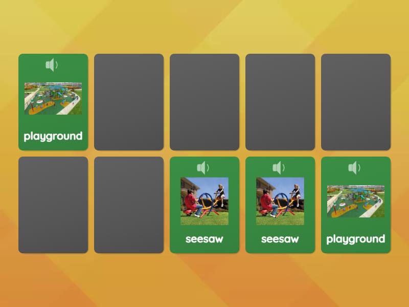 Playground - Matching pairs