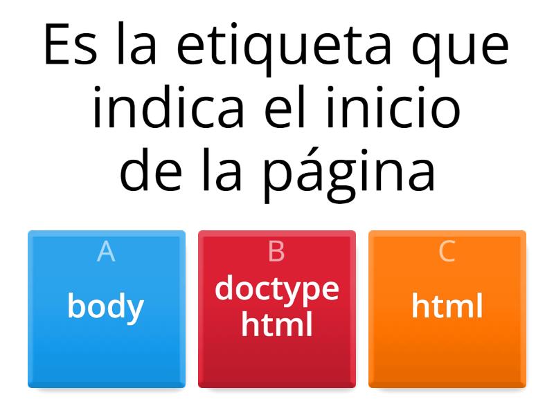 Repaso de html - Quiz