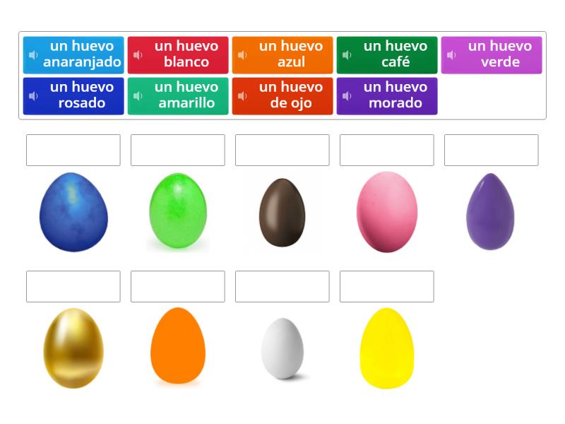 Spanish Easter colours - Match up