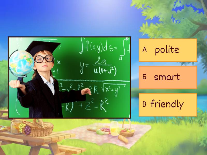 Character traits.Vocabulary. - Quiz