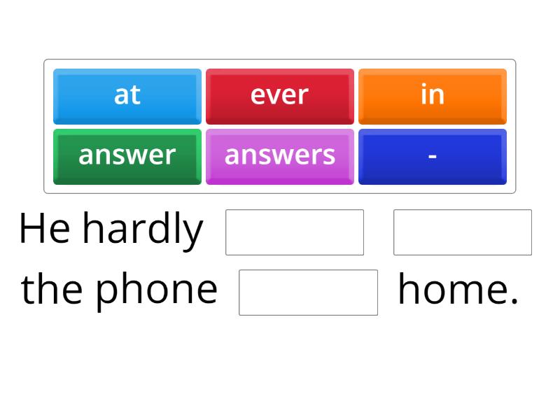 Revision lesson 8, Maxim part 2 - Complete the sentence