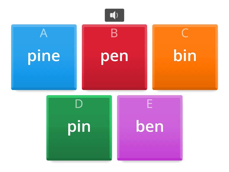 Listen for short and long vowels and consonant sounds - Quiz