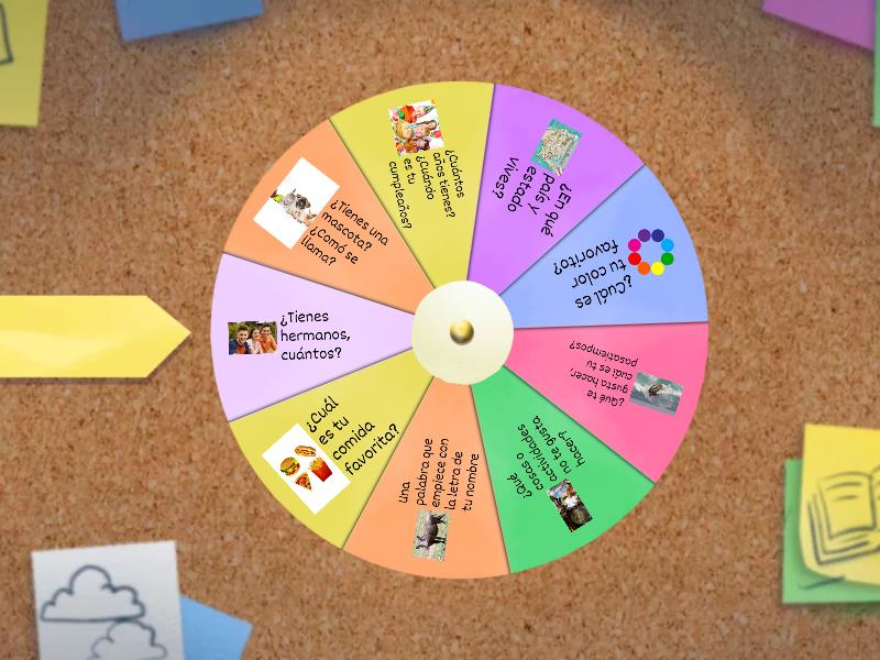 Ruleta de presentaciones - Rueda aleatoria