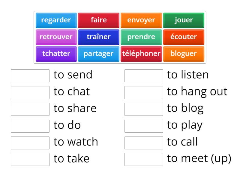 aimer + infinitive - Une las parejas