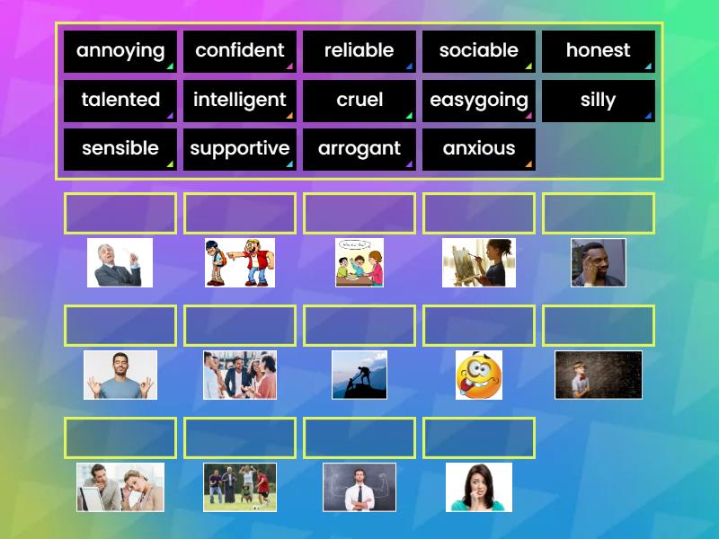 2.1. Personality Pictures - Match up
