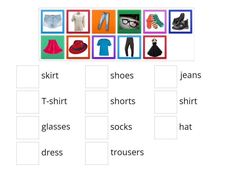№2 clothes - Match up