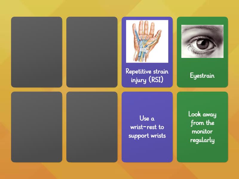 Starter: Problems to solutions - Matching pairs