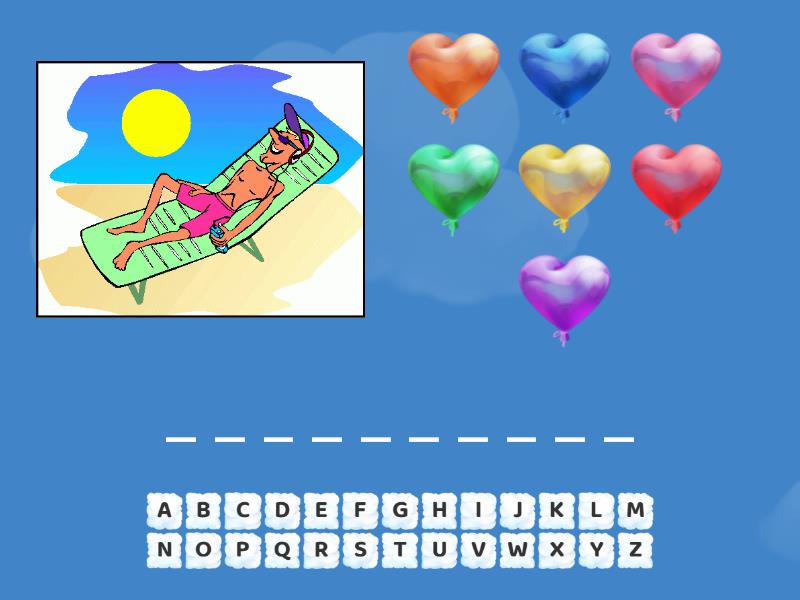 Summer Activities 3 - Hangman