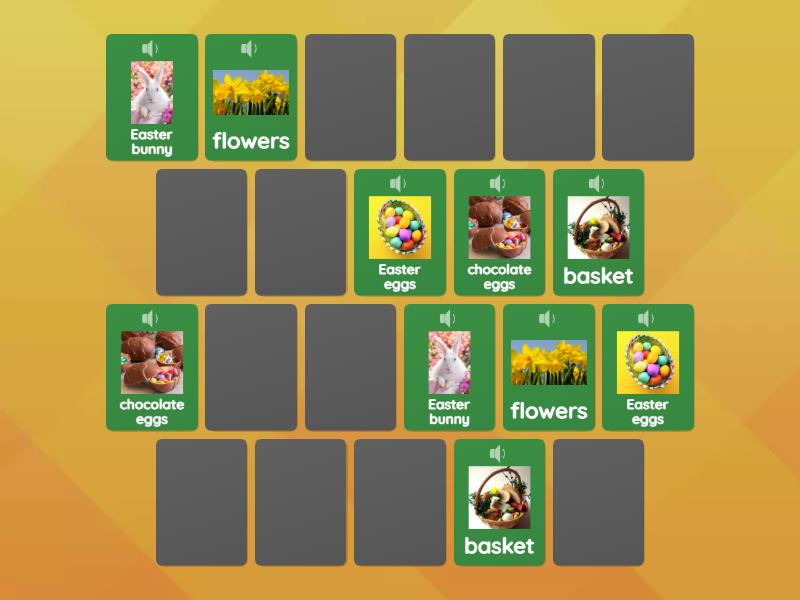 Easter memory Game - Parejas
