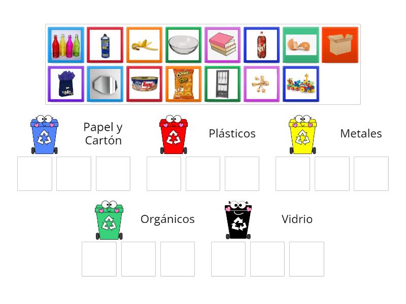 Reciclando basura - Group sort