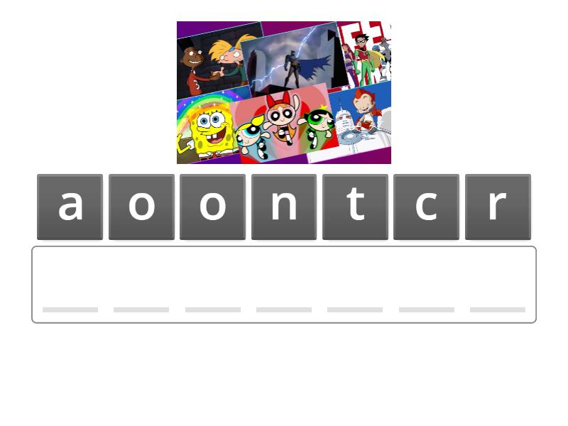 TV PROGRAMS - Anagram