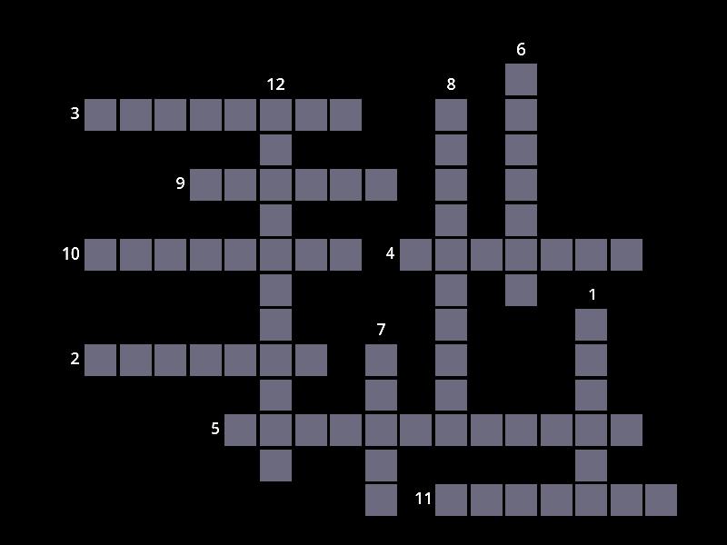 Crucígrama vida y muerte de Pablo Escobar - Crossword