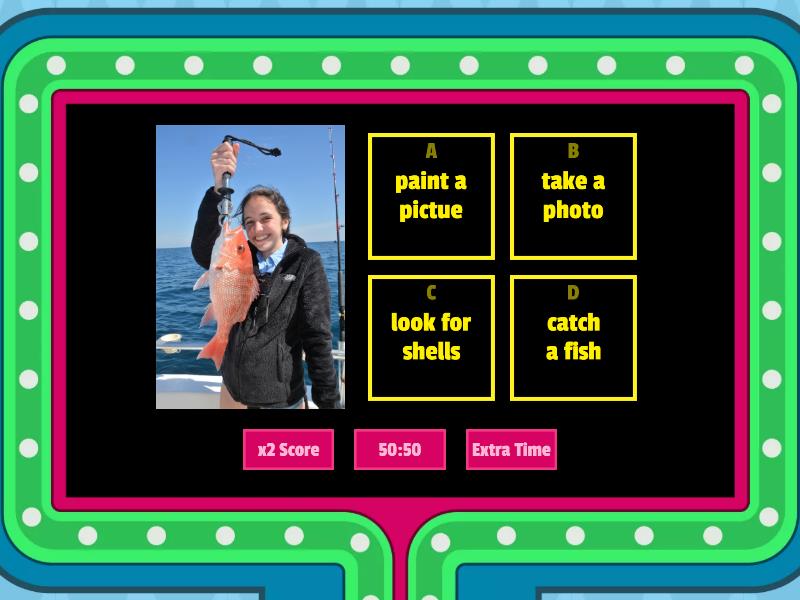 SM 1 Unit 9 At the beach - Gameshow quiz