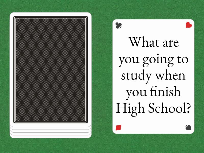 future - Speaking cards