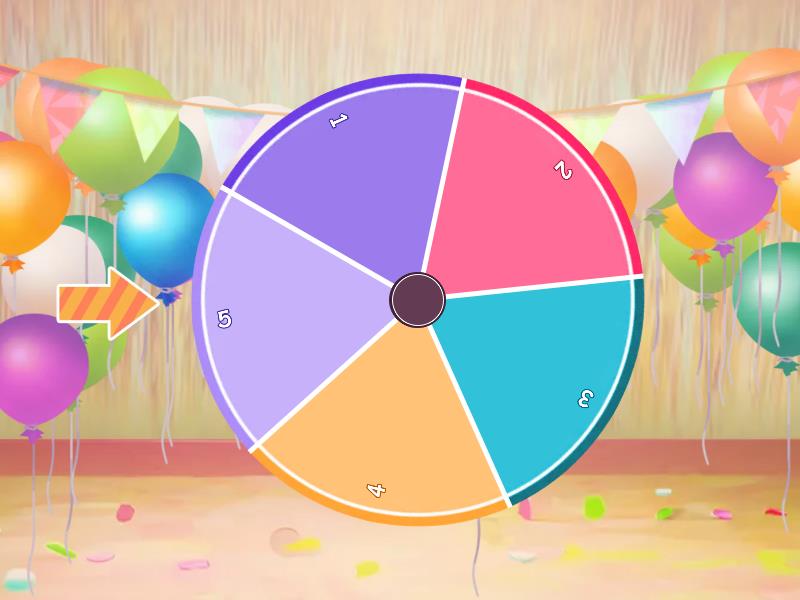 Year Level Selector - Spin the wheel