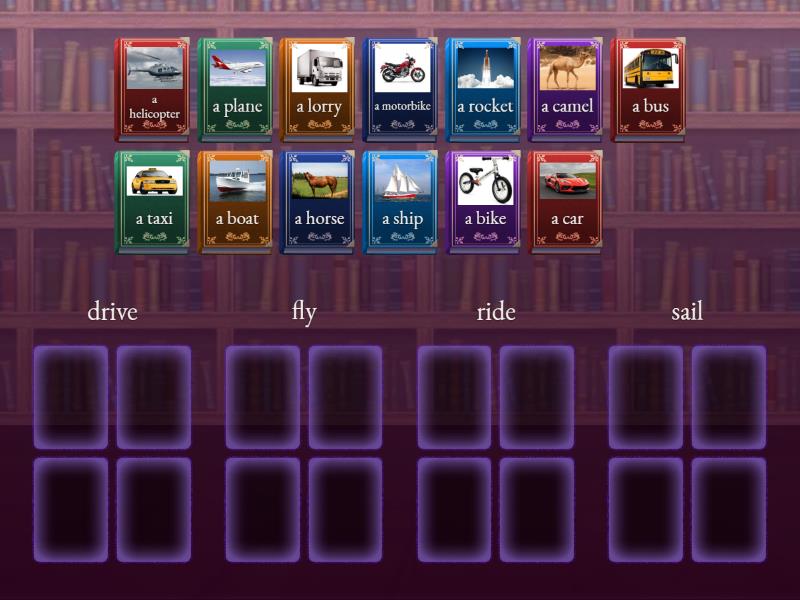 drive fly ride sail - Group sort