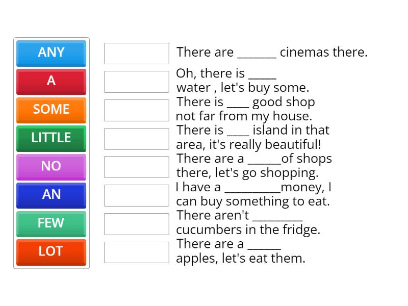 9B QUANTIFIERS - Match up