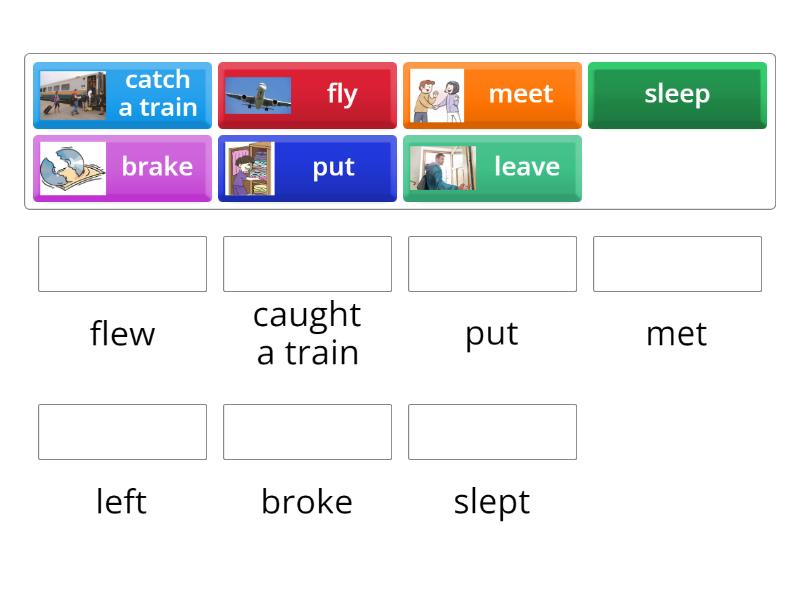 U 7 Scouts new verbs - Match up