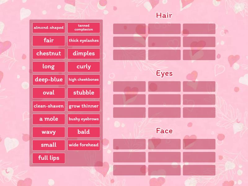 Appearance sorting - Group sort