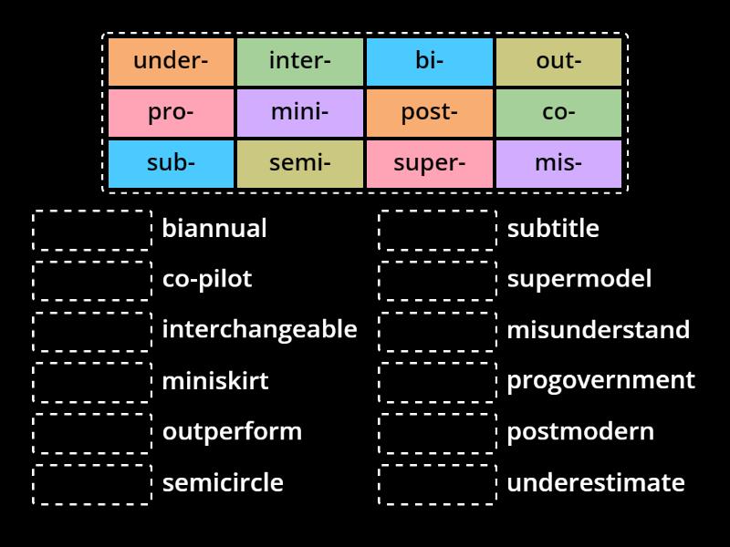 suffix match - Match up