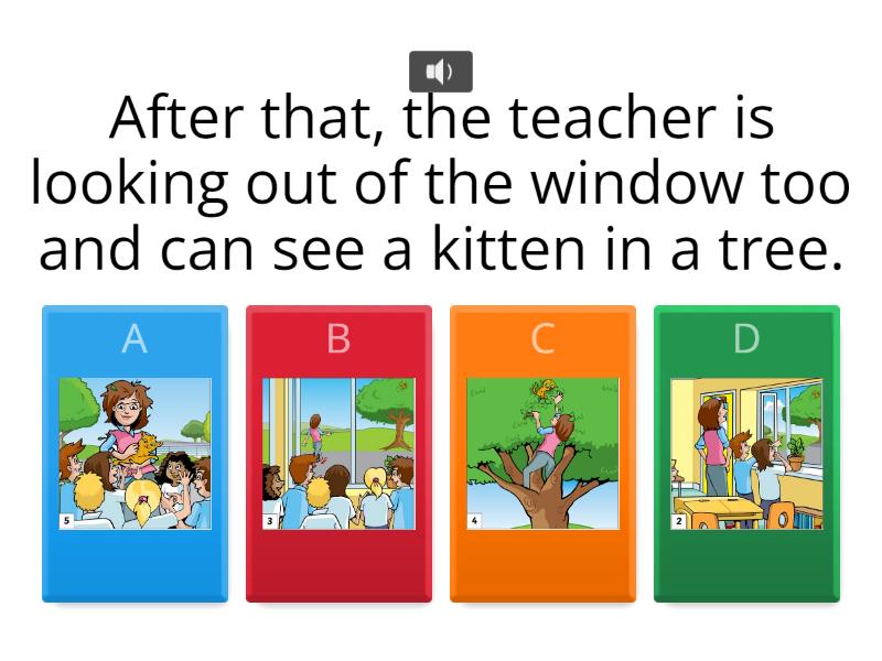 Cambridge Flyers: Picture Story Lesson 06 - Quiz
