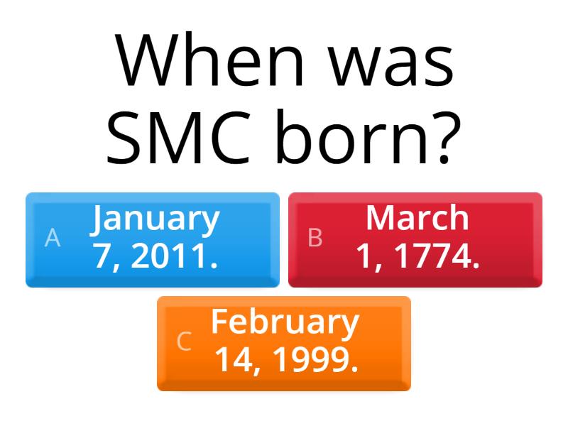 - SMC. - Quiz