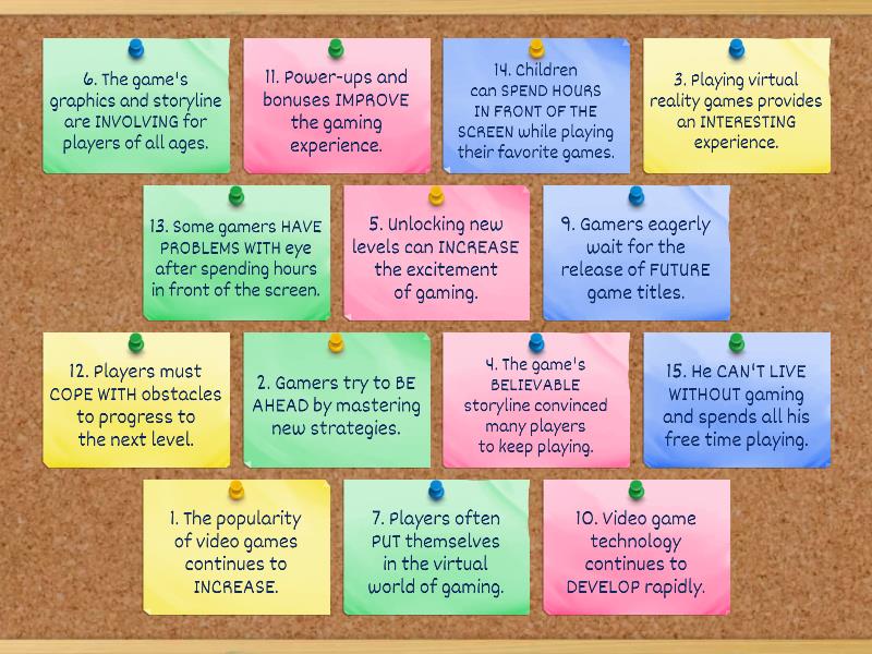 PARAPHRASE - Flip tiles