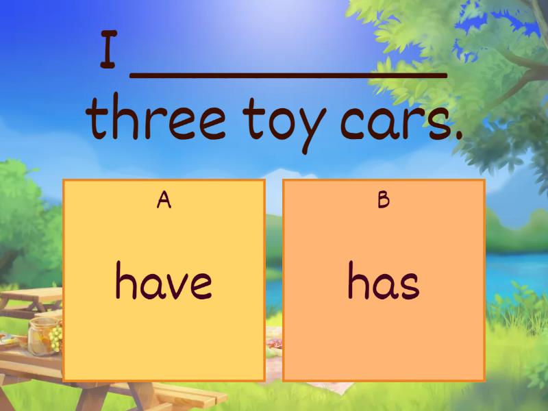 Have/has - Quiz