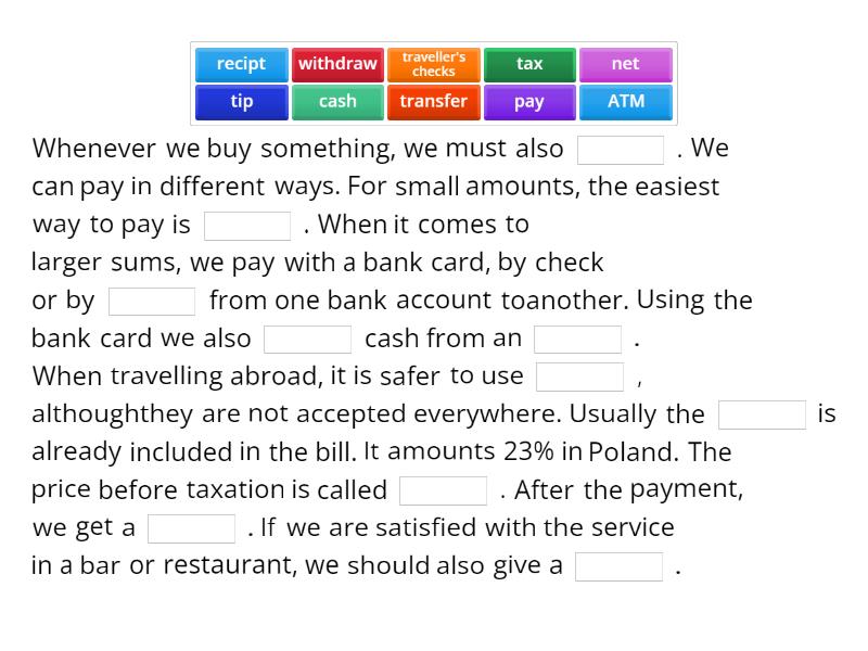 Introduction unit - s - Missing word