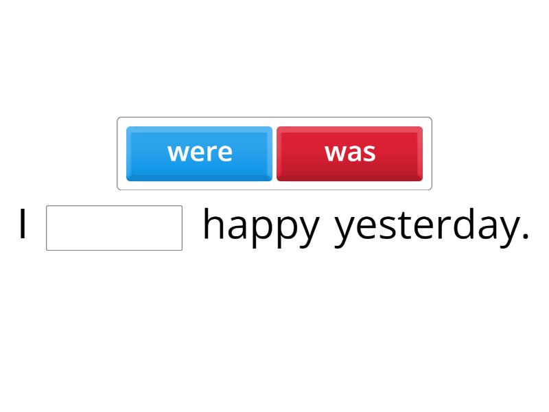 WAS/WERE, THERE WAS/WERE, PAST SIMPLE - REGULAR AND IRREGULAR VERBS ...