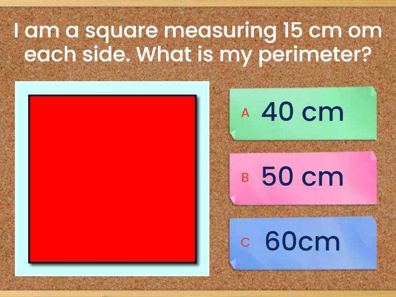 FIND MY PERIMETER! - Quiz