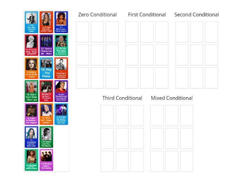 Conditionals in Music - Sorting - Group sort