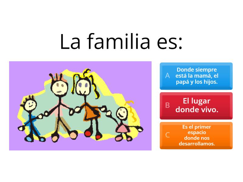 LA FAMILIA - Quiz