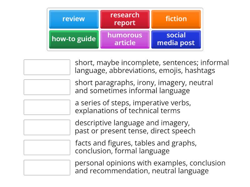 Speakout B2+, Unit 3A, ex 2a - Match up