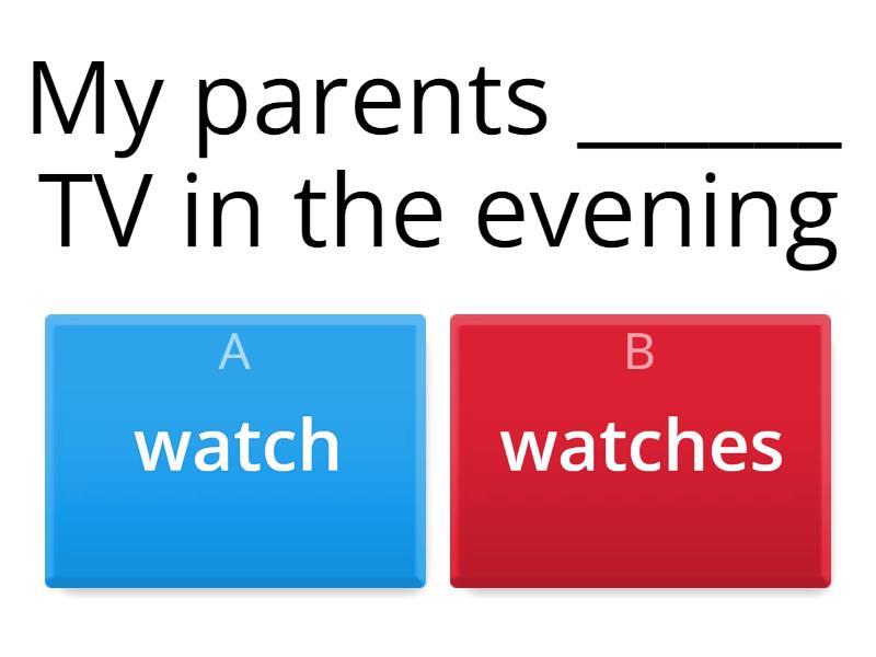 Spotlight 5 - module 6a - present simple - Quiz
