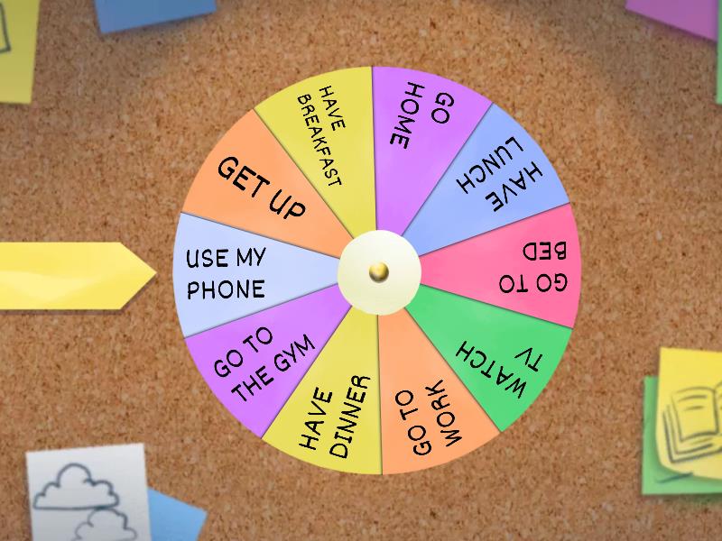 LDC - Daily Routines - Spin the wheel