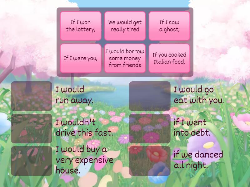 II conditional - Match up