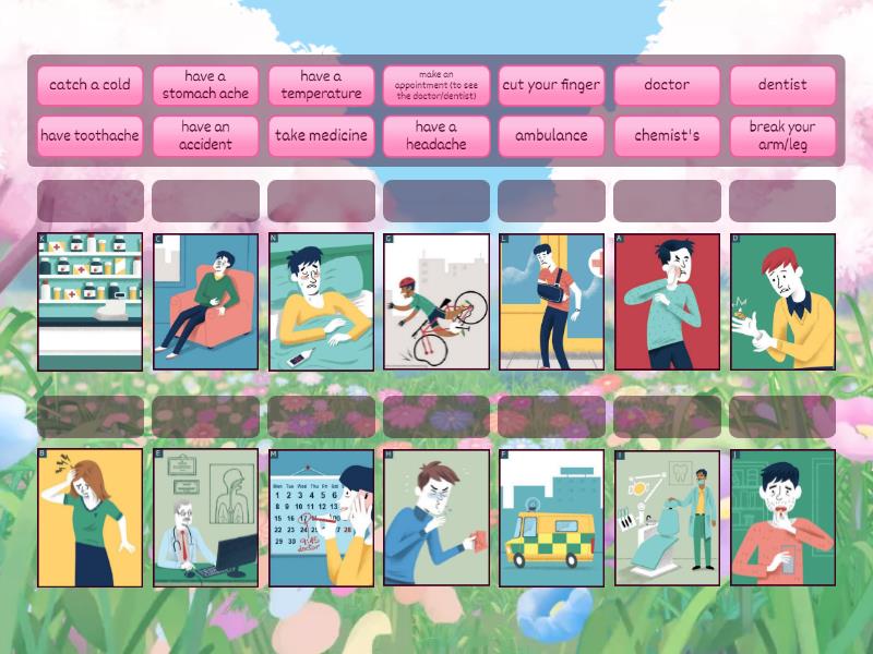 Roadmap A2 9A Vocabulary bank - Match up