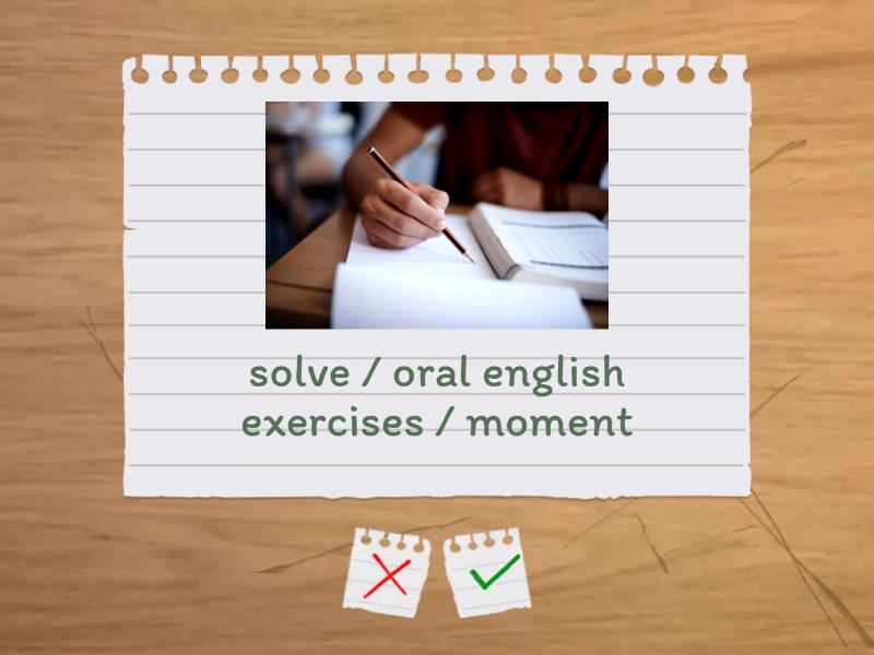 Tenses for oral productions - Flash cards