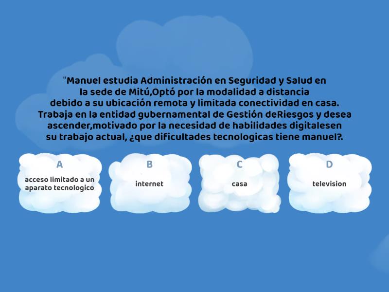 problematica universitaria - Quiz