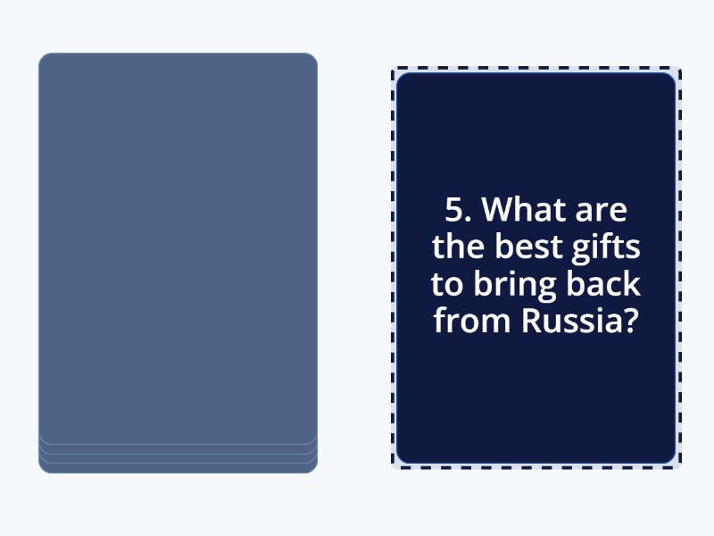 Speaking task 3 Russia - Speaking cards