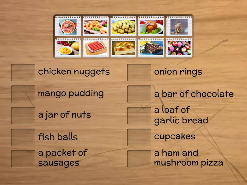 4B Unit 1 Vocabulary - Match up