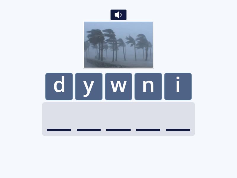 weather 1 - Anagrama