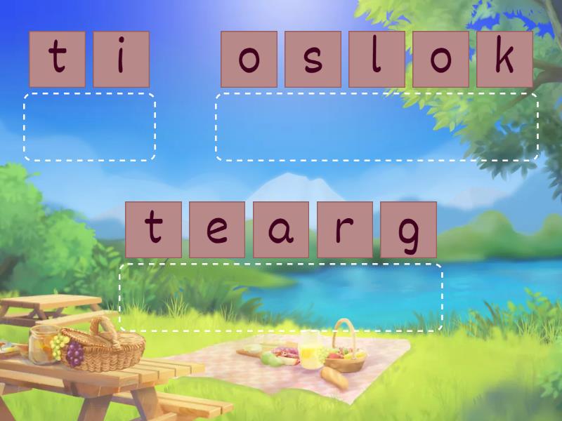 Supermind 2 unit 9 - Anagram