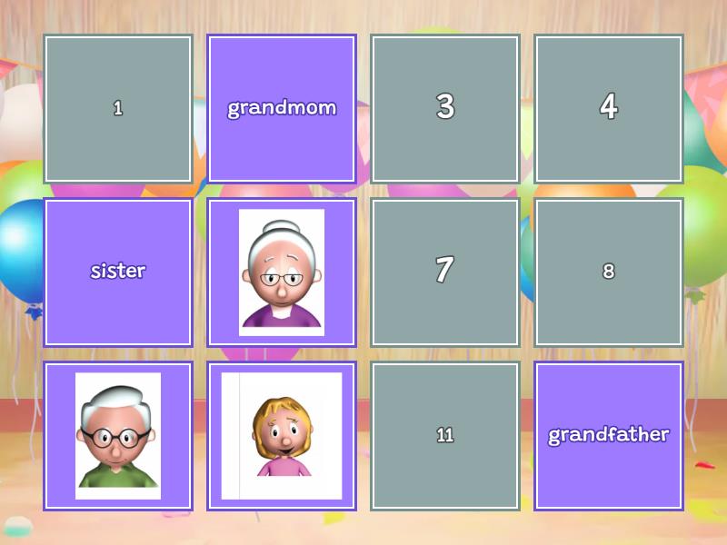 SM Starter_ Family - Matching pairs